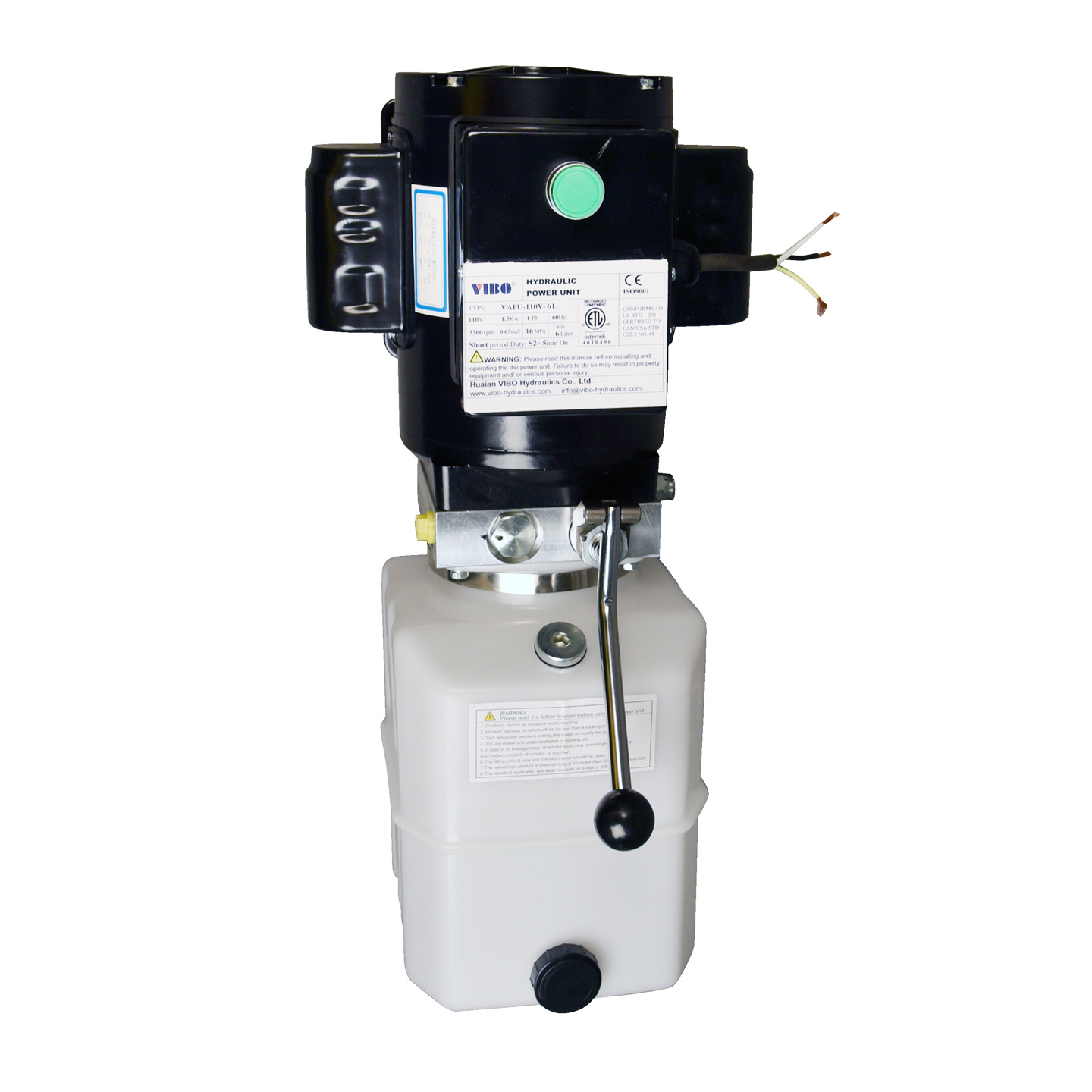 Lift Hydraulic Power Unit- 110volt Short Tank: pads4lifts.com