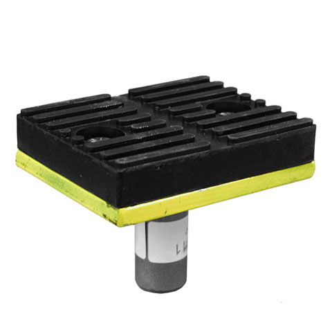 Drop In Pad Assembly, 1 1/8" diameter pin for Mohawk Lifts: pads4lifts.com